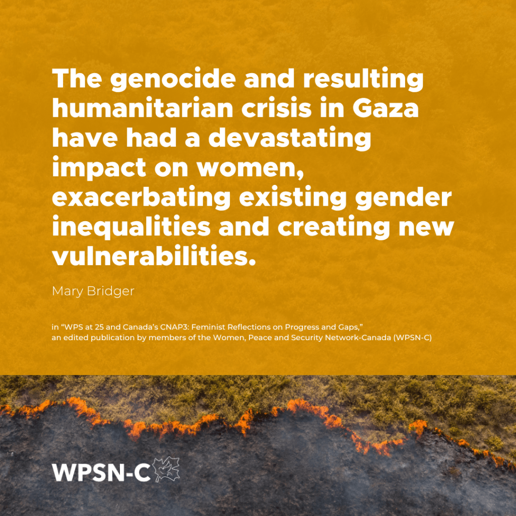 #16Days: The Humanitarian Crisis in Gaza: Impacts on Women and the ...